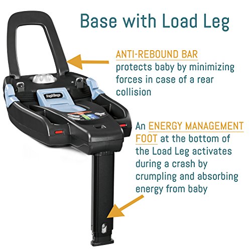 Peg Perego Primo Viaggio Nido Car Seat Base with Load Leg, Black