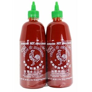 huy fong foods sriracha sauce, 28 oz. (pack of 2)