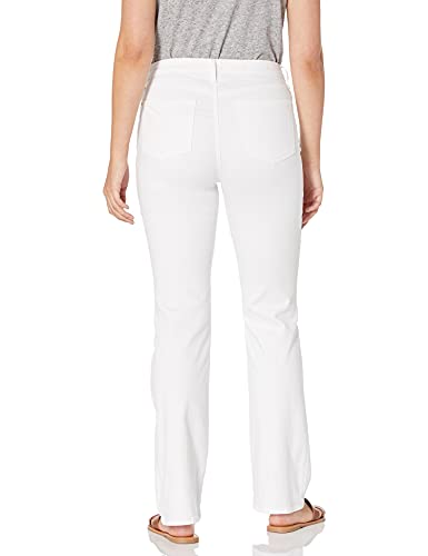 NYDJ Women's Misses Marilyn Straight Denim Jeans, Optic White, 12