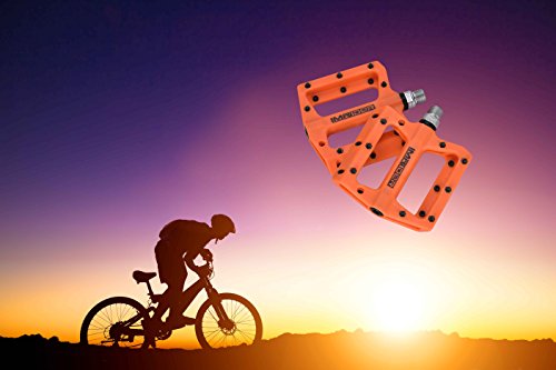 Imrider MTB Mountain Bike Pedal Lightweight Nylon 9/16 Inch for BMX Road MTB Bicycle