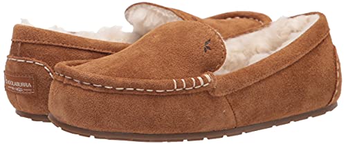 Koolaburra by UGG Women's Lezly Fashion Slipper, Chestnut, 9 US