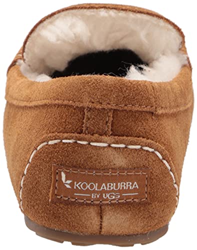 Koolaburra by UGG Women's Lezly Fashion Slipper, Chestnut, 9 US