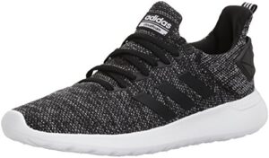 adidas men's lite racer byd running shoe, black/white/black, 8.5 m us