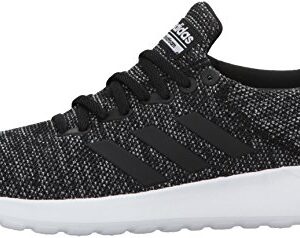 adidas Men's Lite Racer BYD Running Shoe, Black/White/Black, 8.5 M US