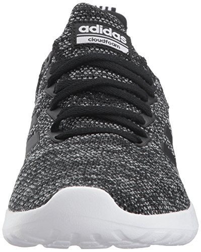 adidas Men's Lite Racer BYD Running Shoe, Black/White/Black, 8.5 M US