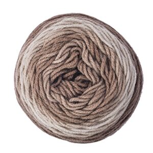 Coats & Clark Super Saver Ombre Yarn, 10 oz, Cocoa