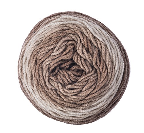 Coats & Clark Super Saver Ombre Yarn, 10 oz, Cocoa