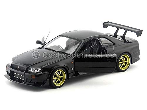 Greenlight 19030 1999 Nissan Skyline GT-R (R34), Black