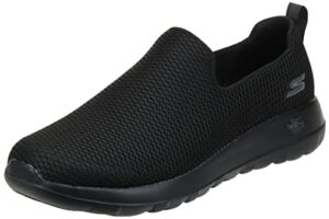 skechers men's go walk max-athletic air mesh slip on walkking shoe sneaker,black,9 m us