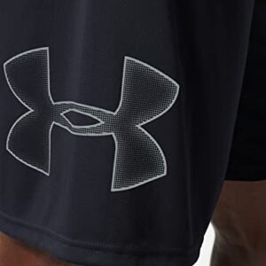 Under Armour Men's Tech Graphic Shorts , Black (001)/Graphite , Large