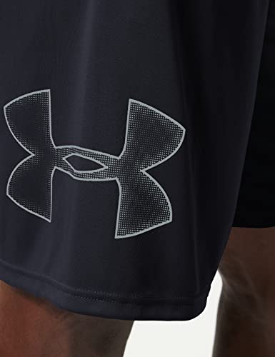 Under Armour Men's Tech Graphic Shorts , Black (001)/Graphite , Large