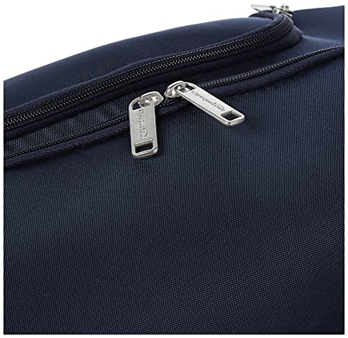 Amazon Basics Underseat Carry-On Rolling Travel Luggage Bag, 14 Inches, Navy Blue