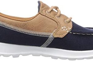 Skechers Women's Go Walk Lite-15430 Boat Shoe,navy,10 M US