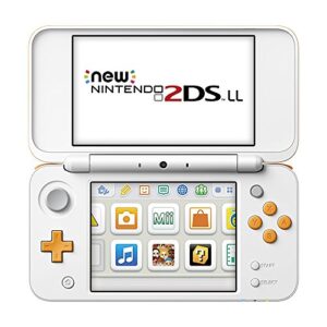 new new nintendo 2ds ll console system white x orange region japan import