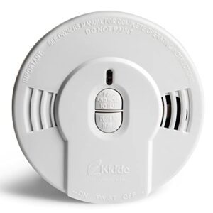 kidde smoke detector, 10-year battery, led indicators, replacement alert, test-reset button, 36 pack