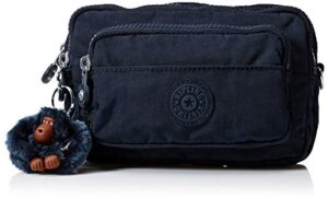 kipling women's merryl 2-in-1 convertible waistpack, true blue tonal, one size