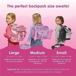 Bixbee Kids Backpack, Unicorn Backpack for Girls & Boys, Water Resistant Backpack with Pockets, Durable Zippers & Easy Carry Design - Perfect Size Children's Bookbag for School and Travel.