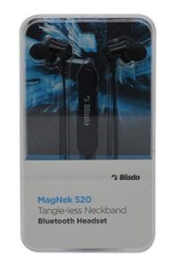 blisdo tangle-less neckband - magnek 520 - black