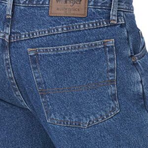 Wrangler Authentics Men's Fleece Lined Five Pocket Jean, Stonewash, 36W X 32L