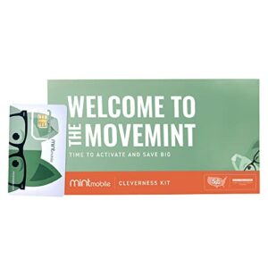 $15/mo. mint mobile phone plan with 5gb of 5g-4g lte data + unlimited talk & text for 3 months (3-in-1 sim card)