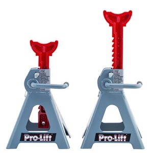 pro-lift t-6903d double pin jack stands - 3 ton