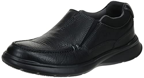 Clarks Men's Cotrell Free Shoe, black oily leather, 13 Wide US