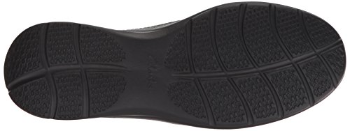 Clarks Men's Cotrell Free Shoe, black oily leather, 13 Wide US