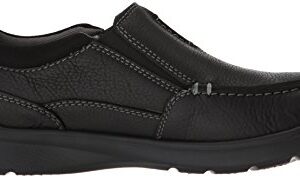 Clarks Men's Cotrell Free Shoe, black oily leather, 13 Wide US