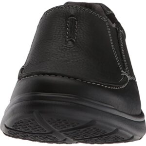 Clarks Men's Cotrell Free Shoe, black oily leather, 13 Wide US