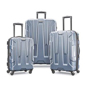 Samsonite Centric Hardside Expandable Luggage with Spinner Wheels, Blue Slate, Carry-On 20-Inch