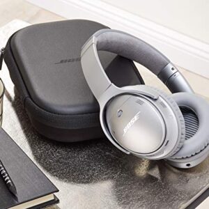 Bose QuietComfort 35 II Noise Cancelling Bluetooth Headphonesâ€” Wireless, Over Ear Headphones with Built in Microphone and Alexa Voice Control, Silver