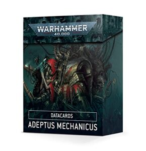 games workshop 60220116004" datacards adeptus mechanicus miniature