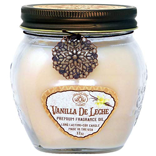 Way Out West Jar Candle with Vanilla de Leche, a Creamy Spiced Vanilla- Large 17 oz Jar Candle- Fragrant, Long Lasting, Soy Wax - A Favorite Gift to Make a House a Home Sweet Home