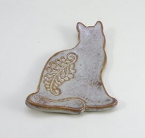 ring dish teabag holder tealight cat shaped ring dish, spoon