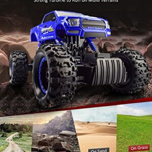 Double E RC Cars Remote Control Car 1:12 Off Road Monster Truck for Boy Adult Gifts,2.4Ghz All Terrain Hobby Car,4WD Dual Motors LED Headlight Rock Crawler