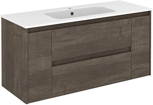 WS Bath Collections 120 SA Ambra Bathroom Vanity, Samara Ash