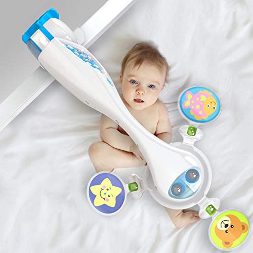 Nurture Smart - Baby Crib Mobile & Projector - Multiple Sound Options - Baby Mobile for Crib - Crib Soother - Keeps Your Baby Relaxed - Easy Parenting - Development Toy