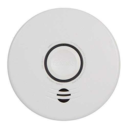 Kidde Smoke Detector, 10-Year Battery, Photoelectric Sensor Wire-Free Interconnect Smoke Alarm, Voice Alert