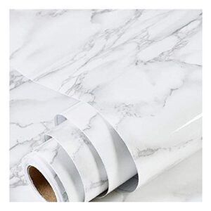 marble wallpaper granite paper for old furniture self adhesive and removable cover surfaces 17.71 inch x 78inch marble paper peel and stick easy to apply