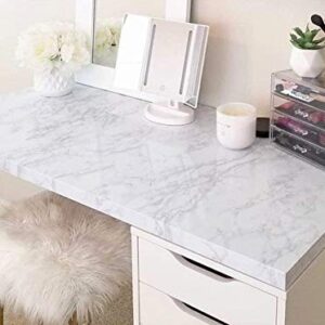 Marble Wallpaper Granite Paper for Old Furniture Self Adhesive and Removable Cover Surfaces 17.71 inch x 78inch Marble Paper Peel and Stick Easy to Apply