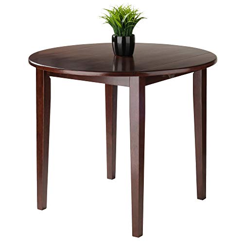 Winsome Wood Clayton Dining Walnut, 35.98x35.98x29.13