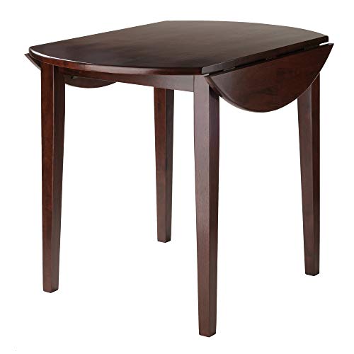 Winsome Wood Clayton Dining Walnut, 35.98x35.98x29.13