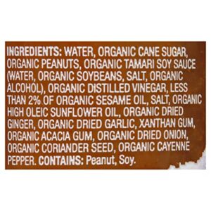 Sky Valley Thai Peanut Sauce - Gluten Free Peanut Sauce, Mild Heat, Authentic Flavor, Organic, Vegan, Non GMO, Gluten Free, Peanut Sauce for Spring Rolls- 14 Oz