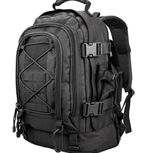 WolfWarriorX Tactical Backpack for men Military Army Expandable 3 Day Pack for Camping Hiking