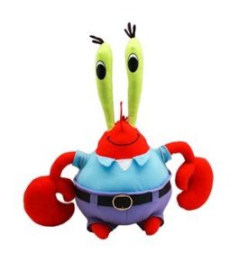 nickelodeon universe mr. krabs plush