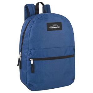 trail maker classic 17 inch backpack with adjustable padded shoulder straps