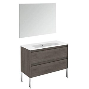 ws bath collections 100f pack 1 sa ambra bathroom vanity, samara ash, 2 each