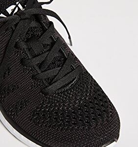 APL: Athletic Propulsion Labs Women's Techloom Pro Sneakers, Black/White/Black, 7.5 Medium US