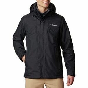 Columbia Men's Bugaboo II Fleece Interchange Jacket, Black, Large