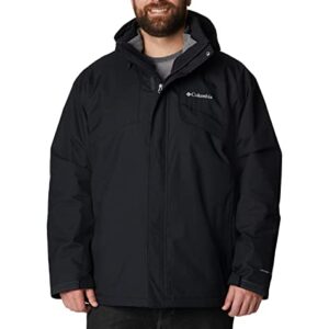 Columbia Men's Bugaboo II Fleece Interchange Jacket, Black, Large